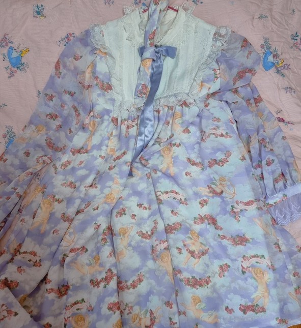 angelic pretty le jardin des anges in lavender - Dresses - Lace Market ...