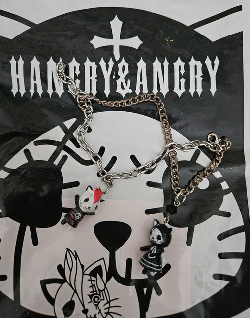 h.Naoto ~ Hangry & Angry - mascot charm bracelet - Bracelets - Lace ...