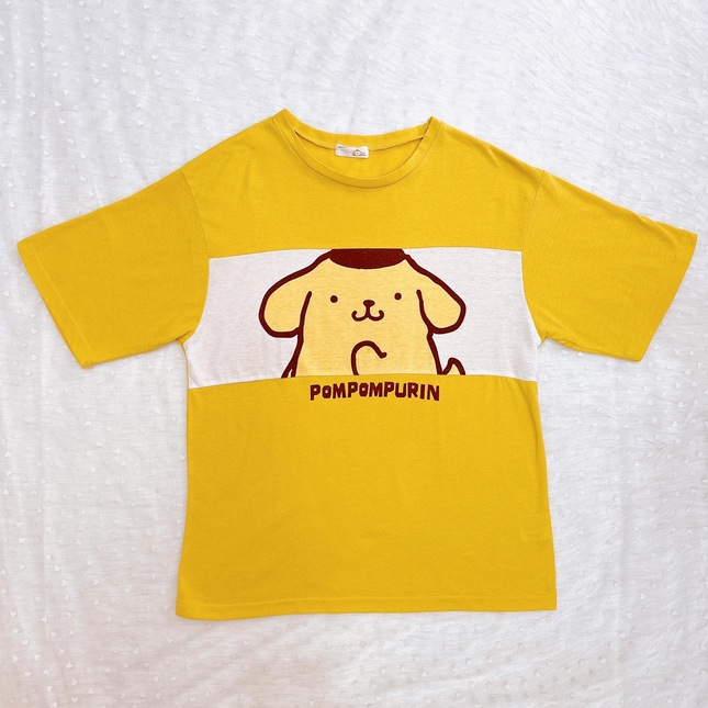 Sanrio Pompompurin t-shirt tee - Tops - Kei Market: Buy and Sell ...