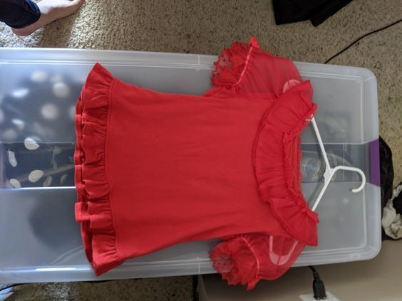 Angelic Pretty Red Cutsew - Tops - Lace Market: Lolita Fashion Sales