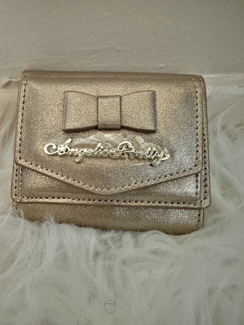 Ribbon wallet gold - Other Accessories - Lace Market: Lolita Fashion Sales