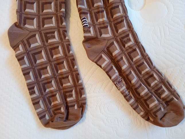 Emily Temple Cute - Chocolate socks - Socks and Tights - Lace Market ...