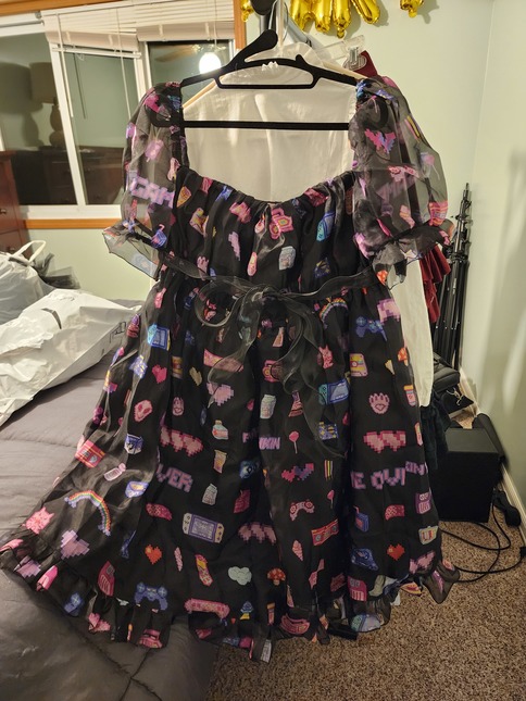 Pyshkin Pyshkin "GAME OVER" OP + headbow - Dresses - Lace Market ...