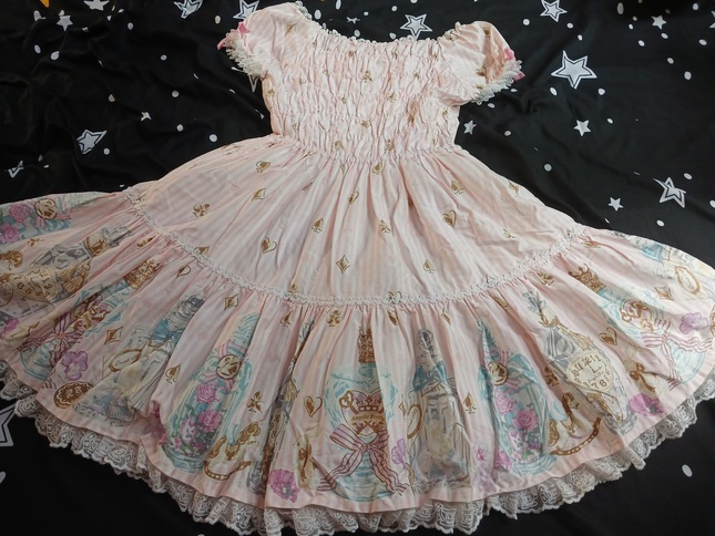 Angelic Pretty - Glass Bottle of Tears OP (missing waist ties) - One ...