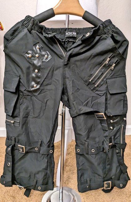 ACDC RAG Cross Zip Pants Black - Pants and Shorts - Kei Market: Buy and ...