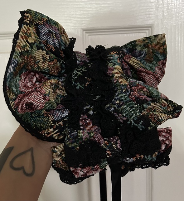 Glitterale Gobelin half bonnet - Bonnets - Lace Market: Lolita Fashion ...