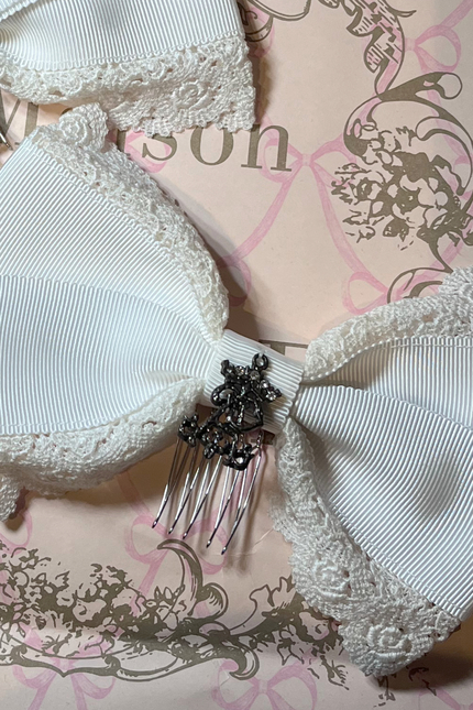 AaTP Avery Ribbon Combs - Hair Clips and Pins - Lace Market: Lolita ...