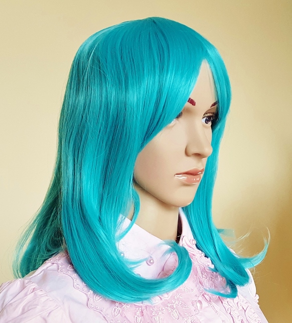 Bodyline Turquoise Long Bob Wig NWT - Wigs and Artificial Hair - Lace ...