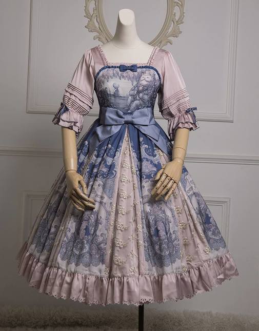 Cherry Bomb - Jardin de Monet OP+Bonnet - One Piece - Lace Market ...