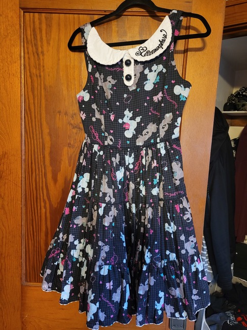 Meta Vintage Poodle Tiered JSK - Jumperskirt - Lace Market: Lolita ...