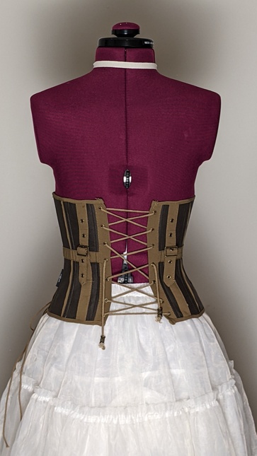 Ozz Croce Brown Corset - Vests - Lace Market: Lolita Fashion Sales