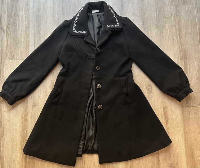 Axes Femme Coat - Alice in Wonderland Embroidery - Coats - Lace Market ...