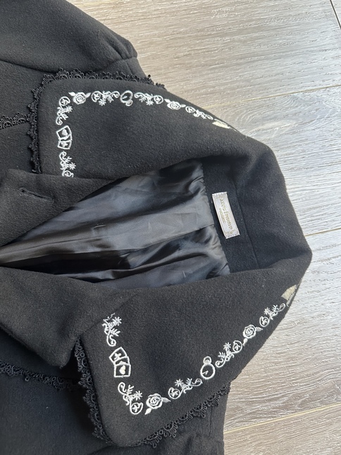 Axes Femme Coat - Alice in Wonderland Embroidery - Coats - Lace Market ...