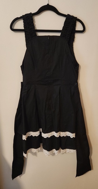 Baby old school black x white JSK - Jumperskirt - Lace Market: Lolita ...