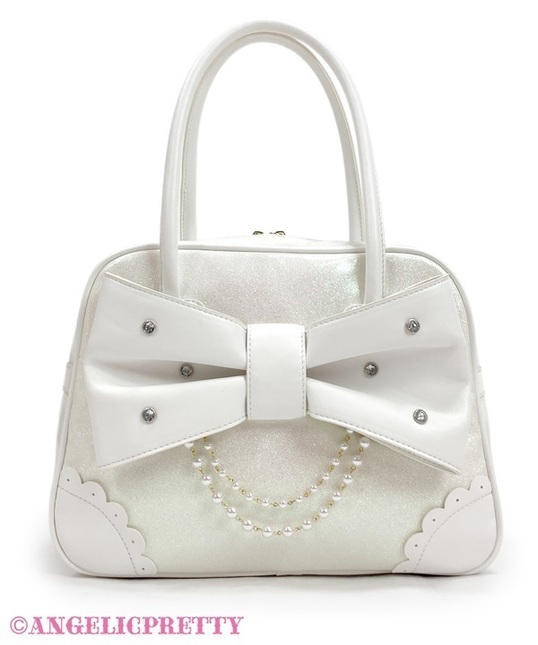 Angelic pretty white glitter jewel purse - Bags and Purses - Lace ...