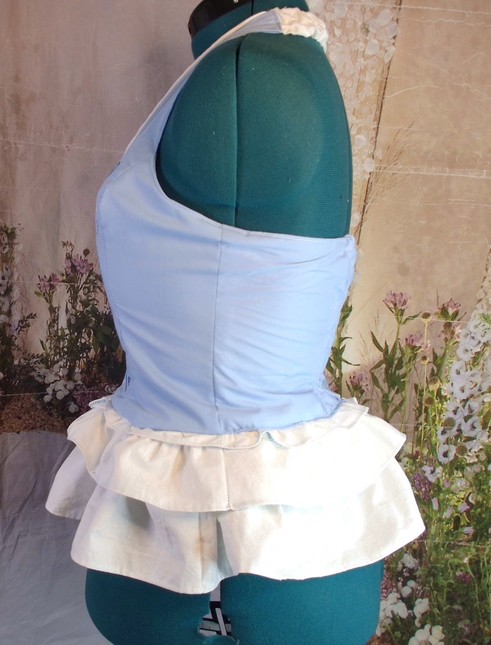 Light blue and white alice themed ouji vest - Outerwear - Lace Market ...