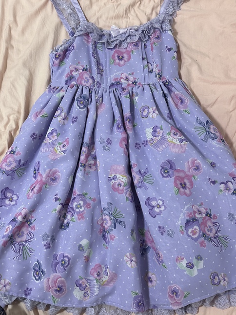 Sweetie Violet JSK lavender Angelic Pretty - Jumperskirt - Lace Market: Lolita Fashion Sales