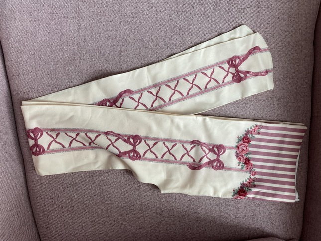 Angelic Pretty Fairy Rose Princess tights in ivory - Socks and Tights ...