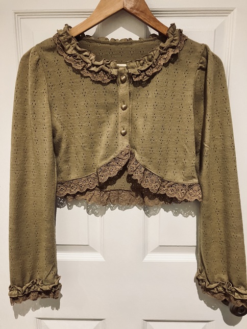 Bodyline Bolero in Bronze Brown - Boleros - Lace Market: Lolita Fashion ...