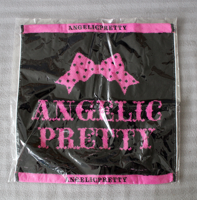 Angelic Pretty Original Logo Jacquard Hand Towel - Stationery and Home ...