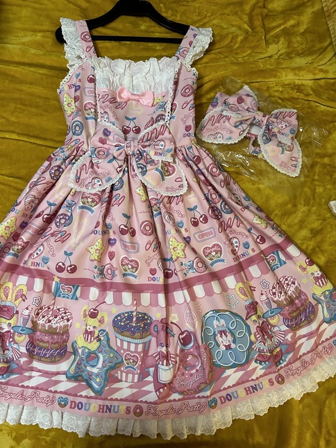 Angelic Pretty Toy's Donut Diner set - Dresses - Lace Market: Lolita ...