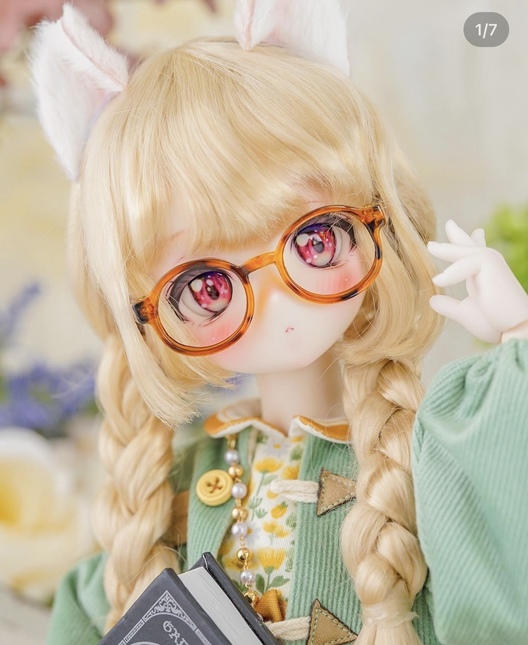 Mellow Drops DDH-01 BJD Dollfie Dream Head - Mini > Head - Ball Jointed ...