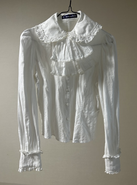 blouse with jabot by old Moi-meme-Moitie - Tops - Lace Market: Lolita ...