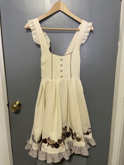 Amavel apron over dress - Jumperskirt - Lace Market: Lolita Fashion Sales