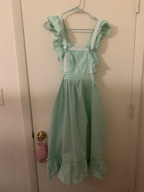 Nile perch apron jsk mint - Jumperskirt - Lace Market: Lolita Fashion Sales