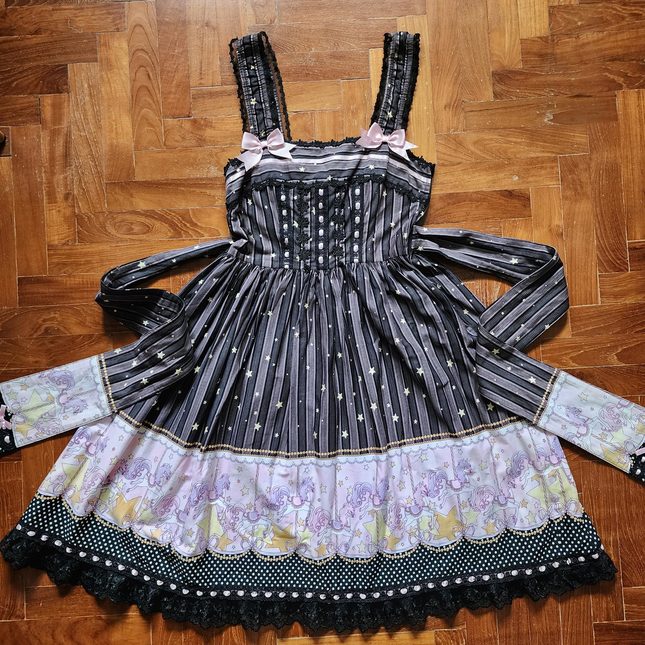 Bodyline Cecilia Merry-Go-Round JSK Black S Size - Dresses - Lace ...