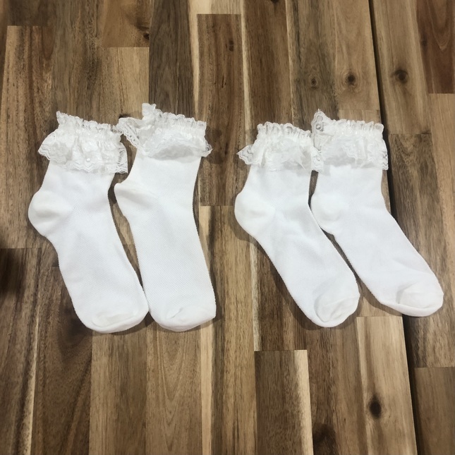 White Lace Socks - Socks and Tights - Lace Market: Lolita Fashion Sales