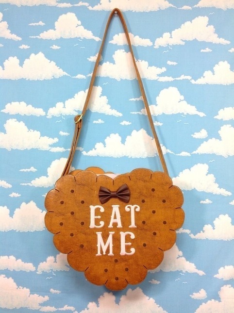 SWIMMER Eat Me Cookie shoulder bag - Bags and Purses - Lace Market ...