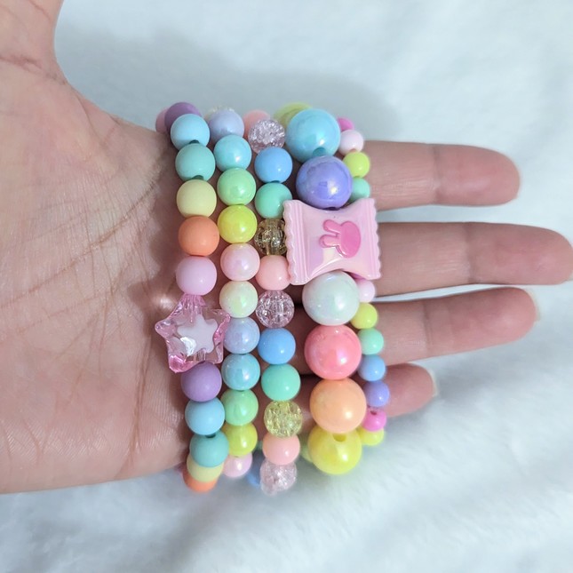 pastel sweet bracelets - Bracelets - Lace Market: Lolita Fashion Sales