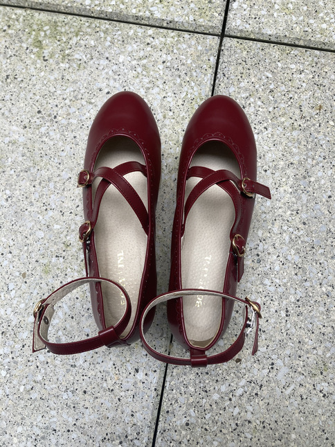 Bodyline Wine RHS CN42 (narrow) - Shoes - Lace Market: Lolita Fashion Sales
