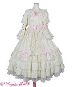 Angelic Pretty Princess Merilot Dress - One Piece - Lace Market: Lolita ...
