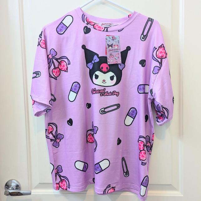 ACDC Rag x Kuromi yamikawaii shirt - Cutsews - Kei Market: Buy and Sell ...