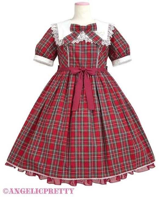 Angelic pretty - Campus OP - Red - One Piece - Lace Market: Lolita ...
