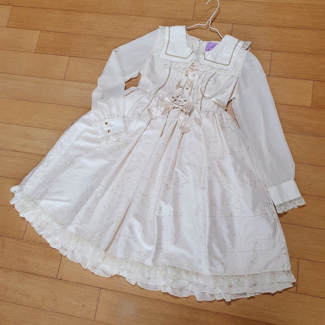 Angelic Pretty Twinkle Sky OP constellation AP - One Piece - Lace ...