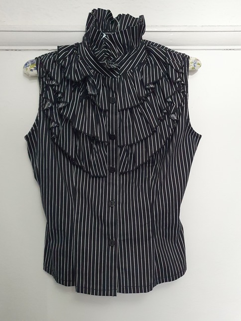 F+F Frilly Jabot Lacing-up Corset Vest - Vests - Lace Market: Lolita ...