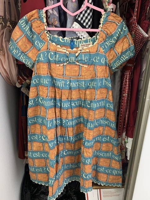 Emily Temple Cute Biscuit Print OP - One Piece - Lace Market: Lolita ...