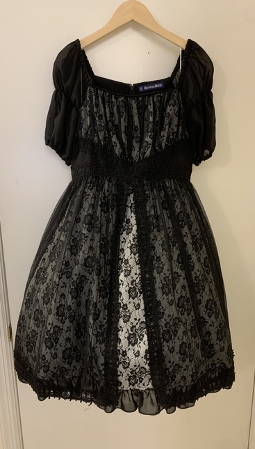 [Final Price] Moi meme Moitie Raschel Print OP Russell Lace OP - One ...