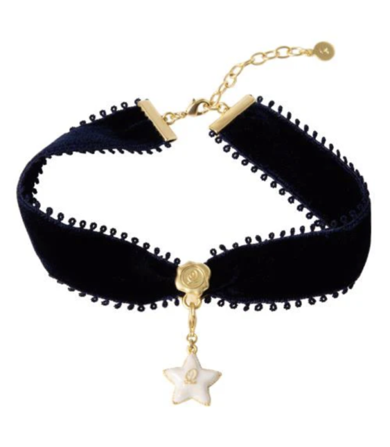 Q Pot Velvet Ribbon Choker X Melty Shooting Star Charm - Necklaces ...