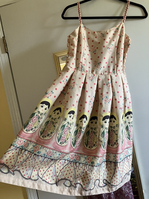 Emily Temple Cute Matryoshka print JSK - Dresses - Lace Market: Lolita ...