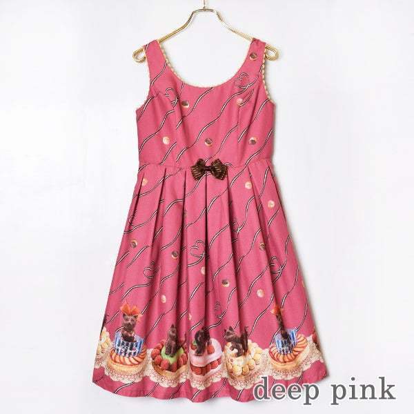 Emily Temple Cute Chaton Chocolate Ribbon JSK - Dresses - Lace Market ...