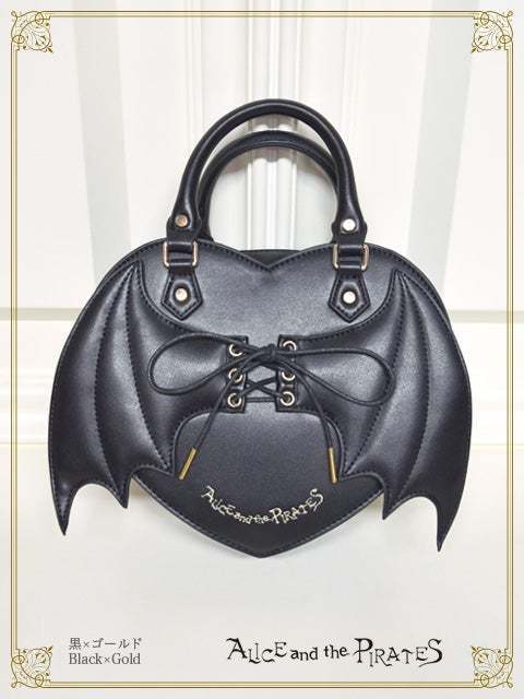 Alice and the Pirates 3WAY Little Devil Bag black x gold - Bags and ...