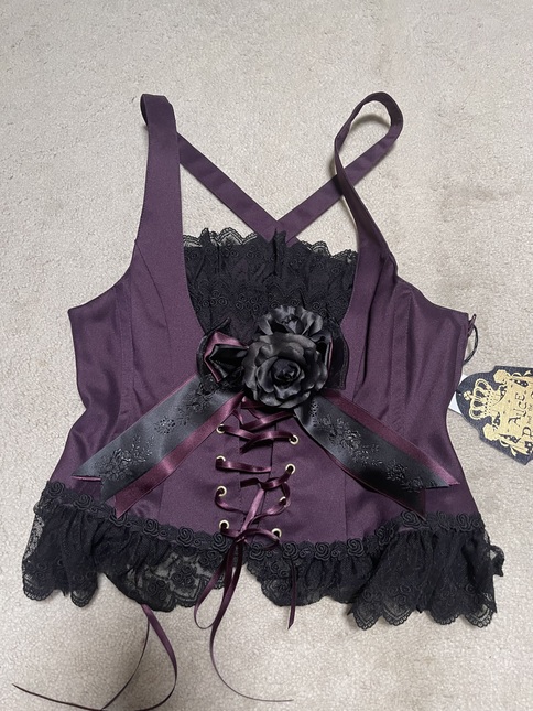 AATP Bustier in Purple + clip = URGENT SALES! - Tops - Lace Market ...