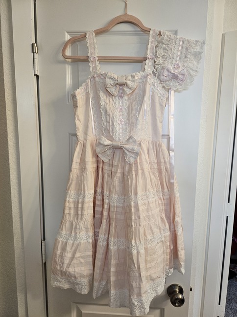 BTSSB Cheryl Lacy JSK + Headdress Set Pink 2022 vers - Jumperskirt ...