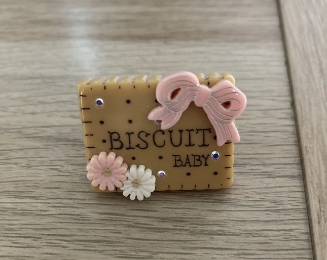 Baby the stars shine bright biscuit baby ring - Rings - Lace Market ...