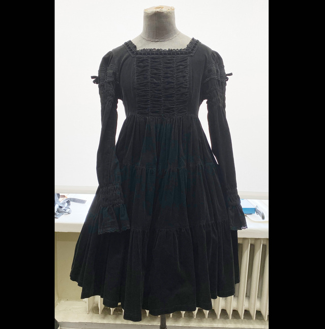 Emily Temple Cute Corduroy High Waist OP - Dresses - Lace Market ...