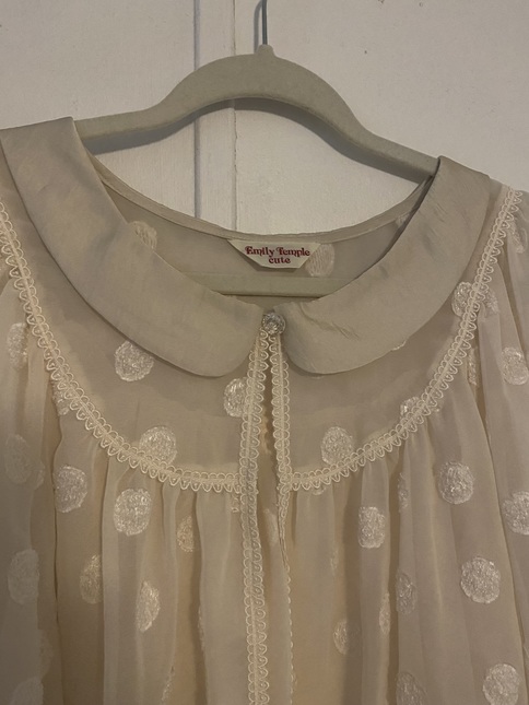 Emily Temple Cute Polka Dot Bolero - Outerwear - Lace Market: Lolita ...